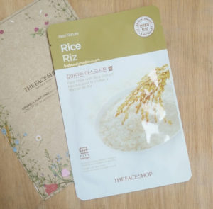 The Face Shop Real Nature Rice Face Mask Sheet Review