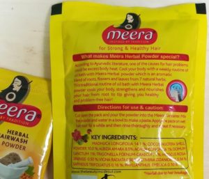 Meera Shikakai Powder Review | Herbal Hair Wash Powder