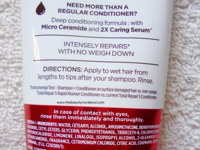 L'Oreal Paris Total Repair 5 Rapid Reviver Deep Conditioner Review