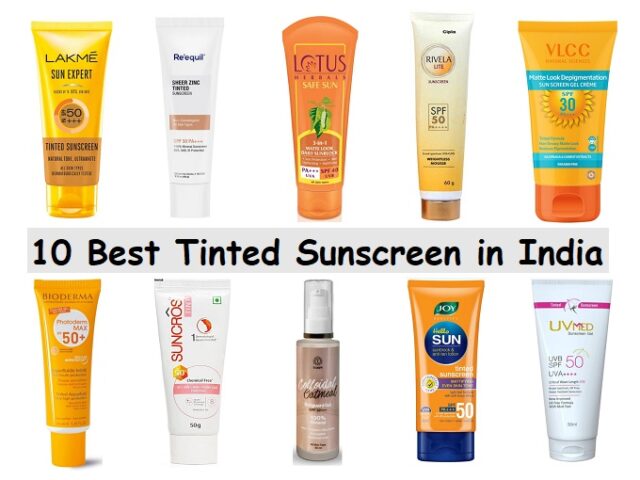 10 Best Tinted Sunscreens in India For All Skin Types