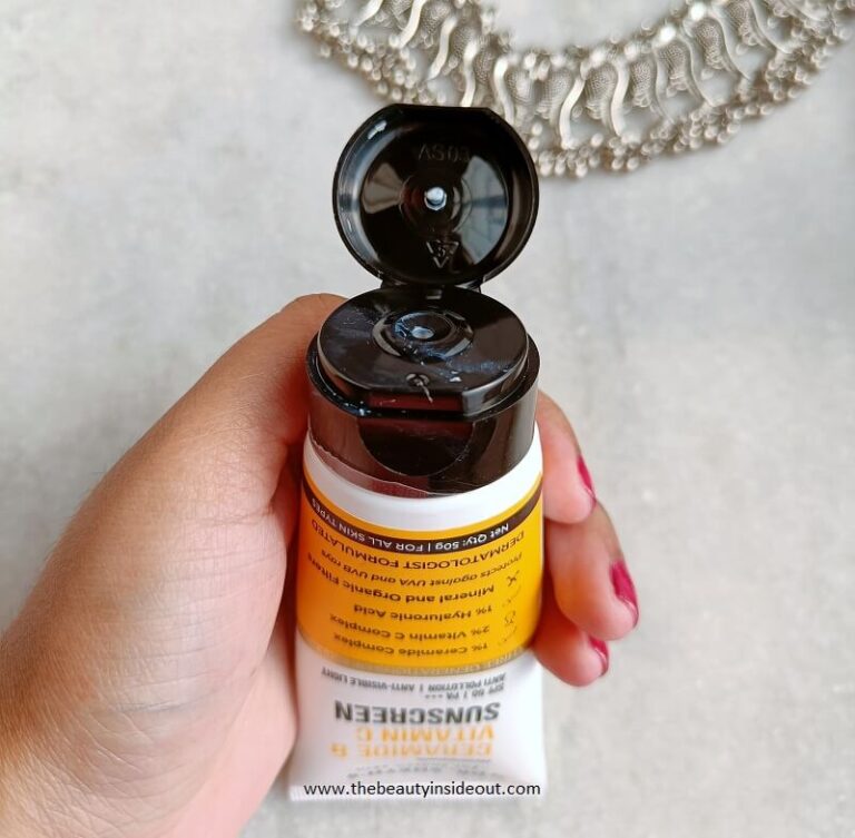Dr Sheth's Ceramide & Vitamin C Sunscreen Review