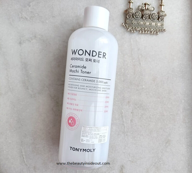 TonyMoly Wonder Ceramide Mochi Toner Review