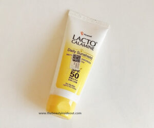 Lacto Calamine Daily Sunshield Matte Sunscreen For Oily Skin Review