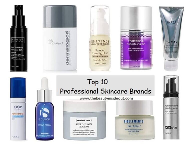 Top Professional Skincare Brands for Estheticians