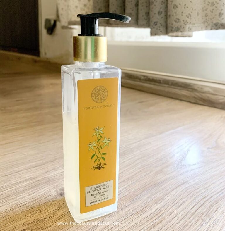 Forest Essentials Silkening Shower Wash Mashobra Honey & Vanilla Review
