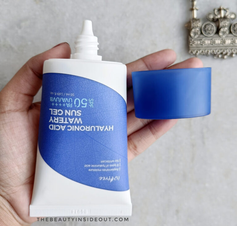 Isntree Sunscreen Hyaluronic Acid Watery Sun Gel Review