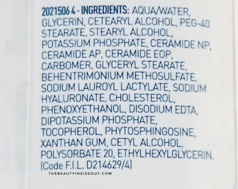 CeraVe Hydrating Facial Cleanser Review (With Ingredients)